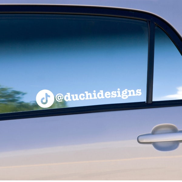 Tiktok Logo Decal - Etsy