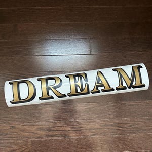 CLASSIC Font Vintage Gold Window Lettering Decals, Antique Style Gold ...