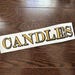 CLASSIC Font Vintage Gold Window Lettering Decals, Antique Style Gold ...