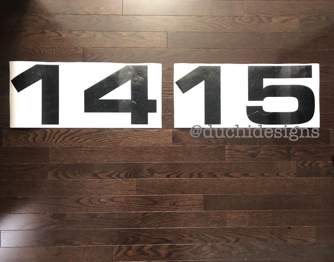 LARGE Straight 1 Line Custom Text Decal, Custom Saying Decal, Custom ...