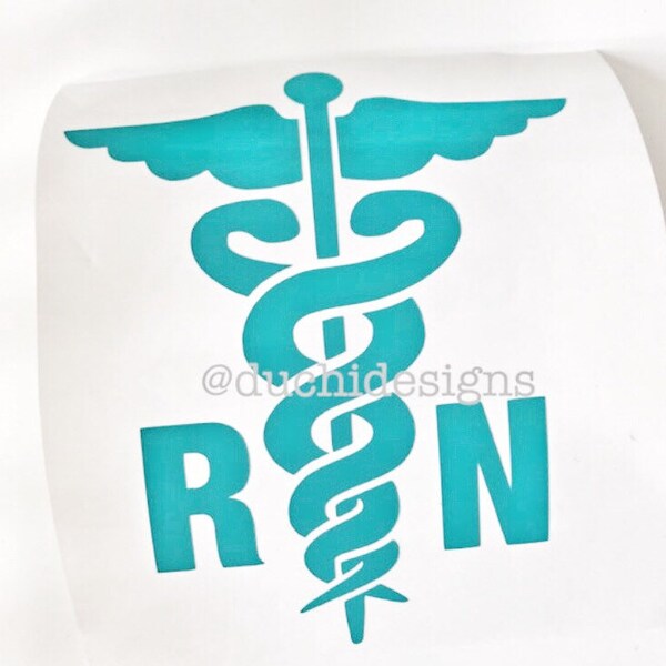 Rn Nurse Emblem - Etsy