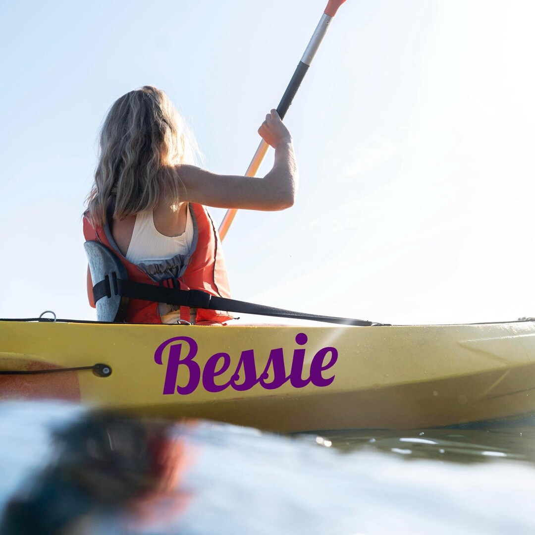Custom Kayak Decals for Kayak Vinyl Waterproof Vinyl for Boat Kayak ...