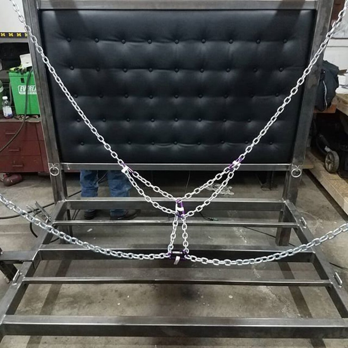 Custom Bondage Bed Frame With Canopy Etsy