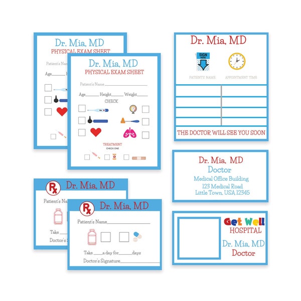 Doctor Pretend Play - Etsy