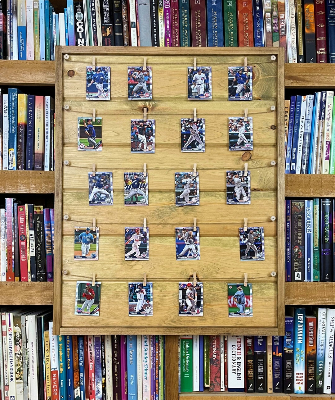 Baseball Card Display Board - Etsy
