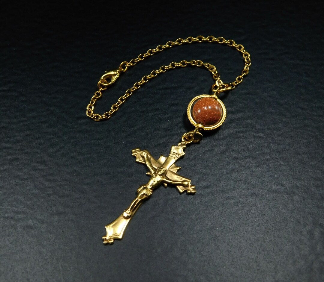 Jesus Crucifix Car Charm Protection, Spiritual Gift, Crucifix New Car ...