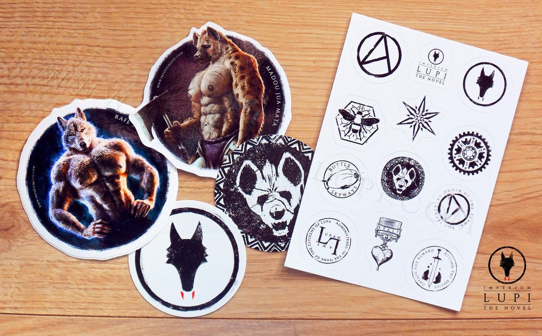 IMPERIUM LUPI Sticker Set - Etsy