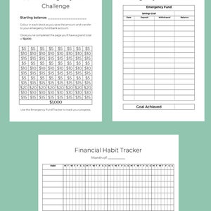 Financial Planner, Budget Planner, Finance Planner, Budget Printable ...
