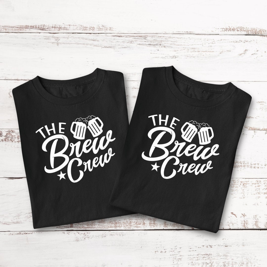 Brew Crew T-shirts Groomsmen Shirts Bachelor Party Matching - Etsy