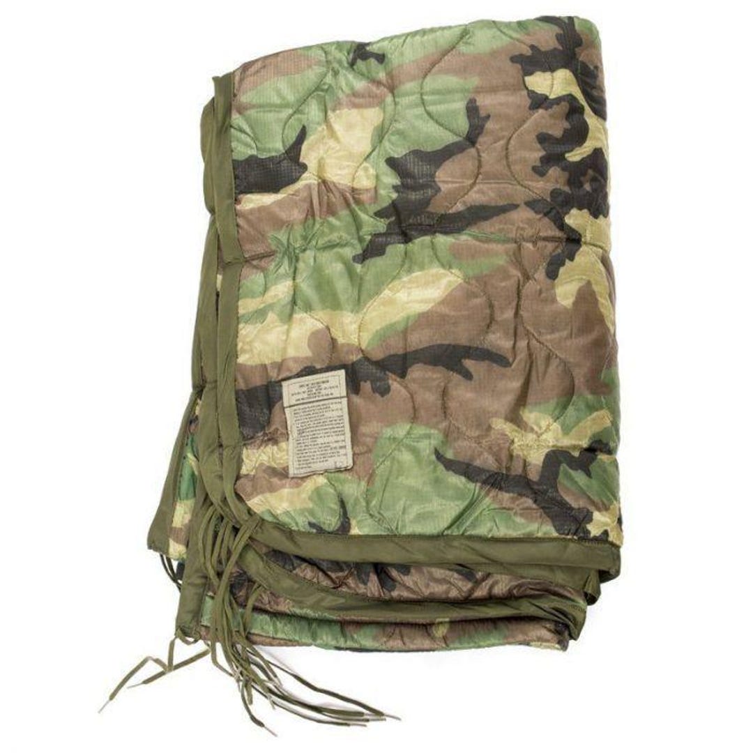 Unissued US Army Woobie: Woodland Camo Poncho Liner, 1990s Surplus - Etsy