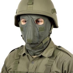 USGI Extreme Cold Weather Mask: Sage Green Tactical Protection - Etsy