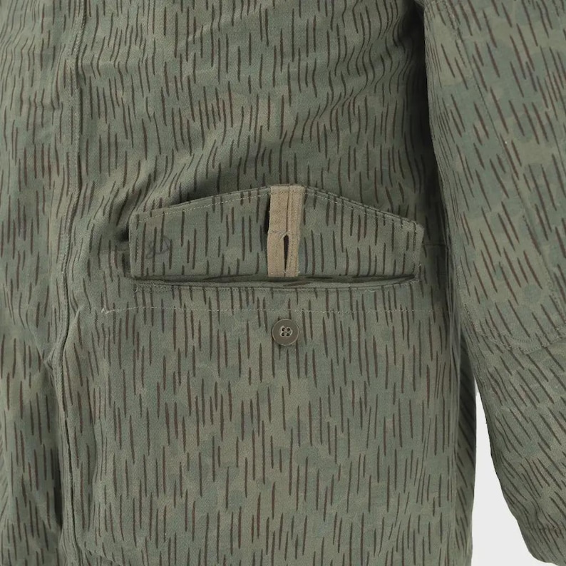 Czech M60 Field Jacket: Raindrop Camo Cold War Surplus - Etsy