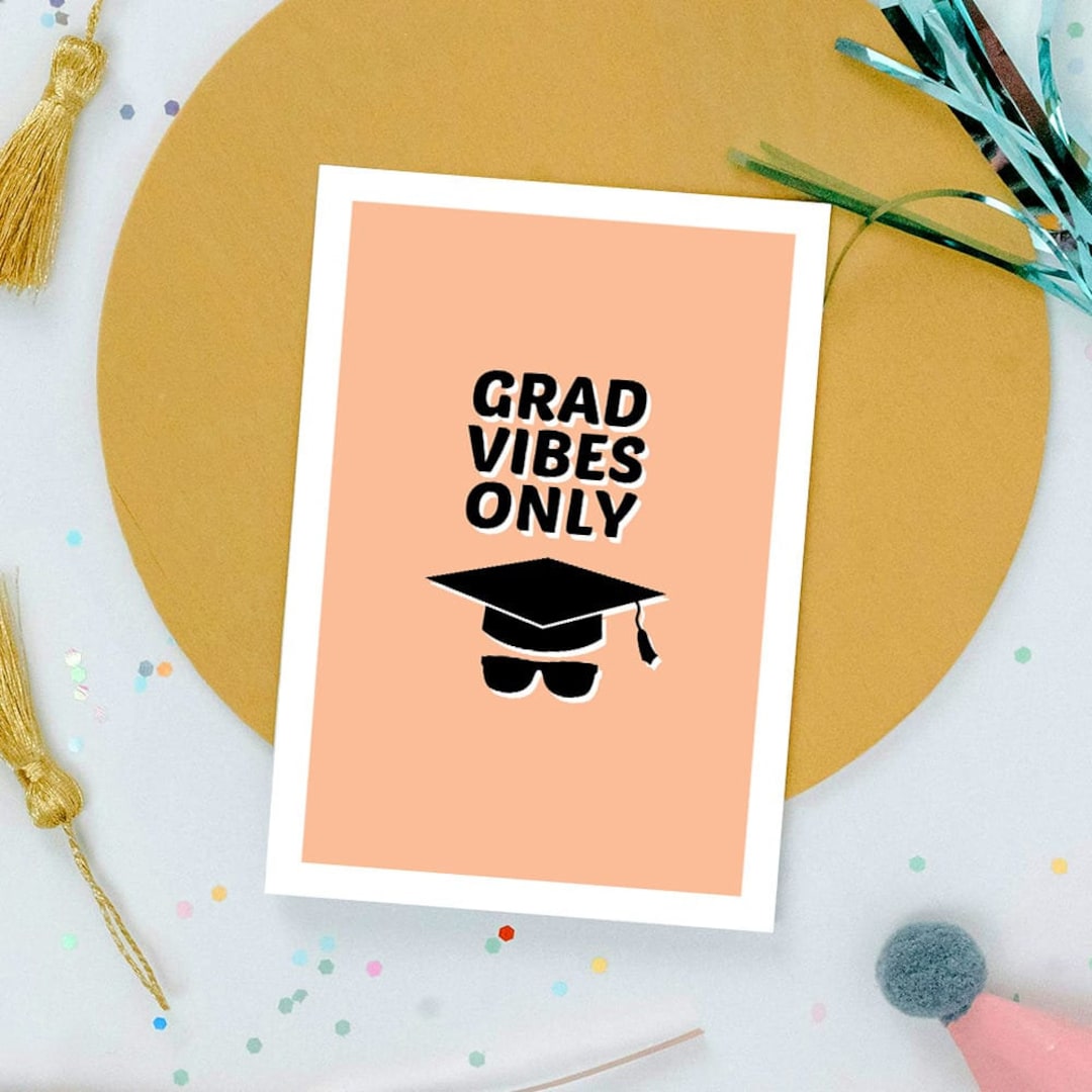 Graduation Card Printable Instant Downloadable Blank Card for Graduate ...