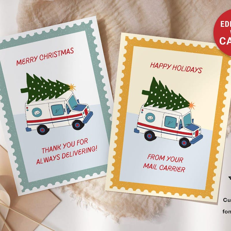 Fedex Holiday Card - Etsy