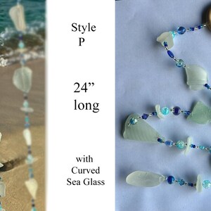 Sea Glass Strings / Beach Lover Gift / Ocean Decor / Unique Gift From ...