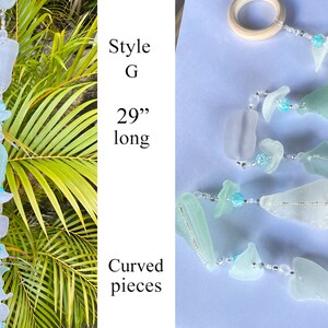 Sea Glass Strings / Beach Lover Gift / Ocean Decor / Unique Gift From ...