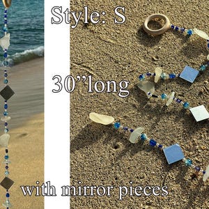 Sea Glass Strings / Beach Lover Gift / Ocean Decor / Unique Gift From ...