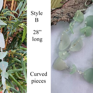 Sea Glass Strings / Beach Lover Gift / Ocean Decor / Unique Gift From ...