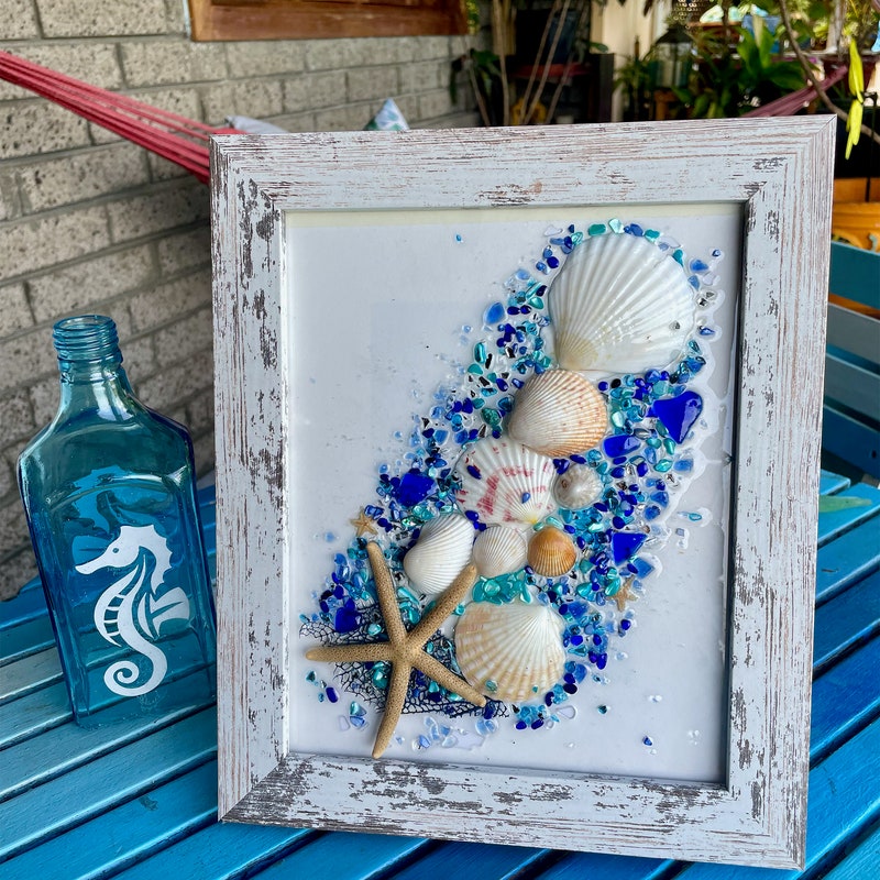 Sea Glass Wall Art - Etsy