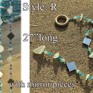 Sea Glass Strings / Beach Lover Gift / Ocean Decor / Unique Gift From ...