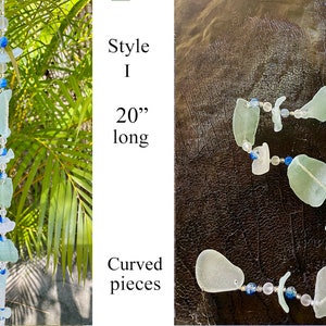 Sea Glass Strings / Beach Lover Gift / Ocean Decor / Unique Gift From ...