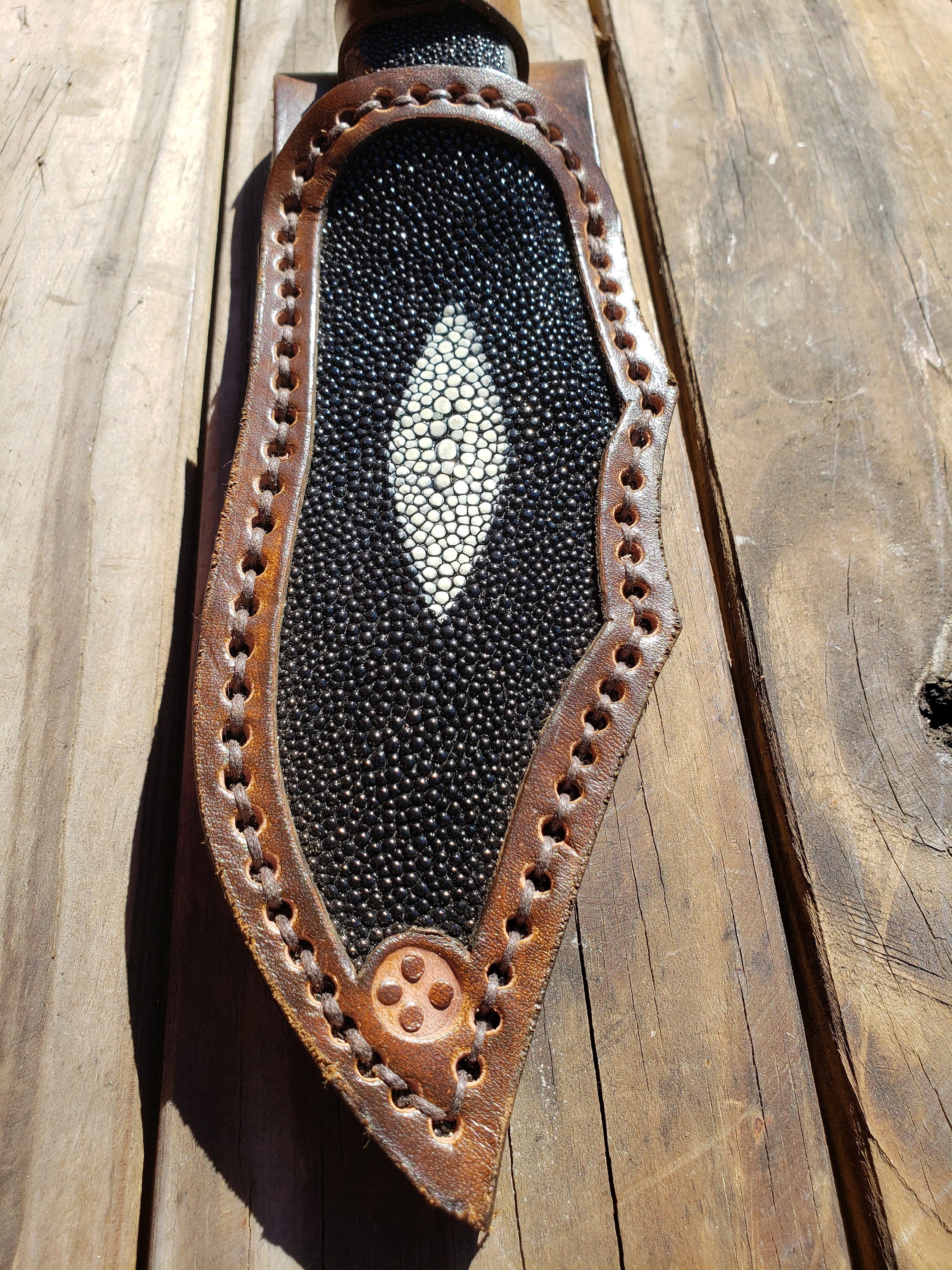 Stingray Knife & Sheath Set | Etsy