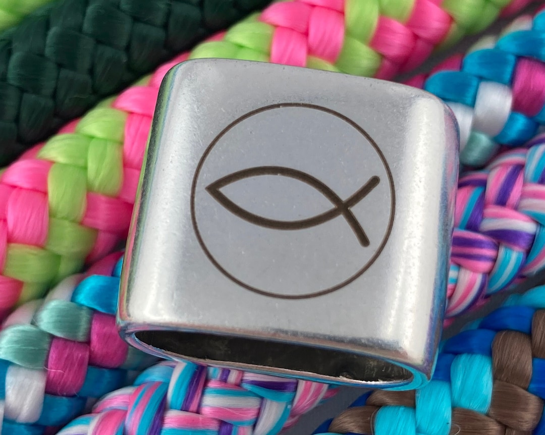 Keyring Made of Sailing Rope for Communion or Confirmation With Silver ...