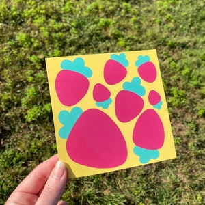 Plentiful Strawberries Art Print - Etsy