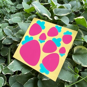 Plentiful Strawberries Art Print - Etsy