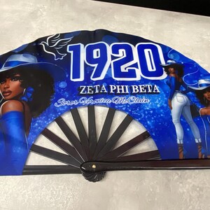 Zeta Phi Beta Clack Fans - Etsy