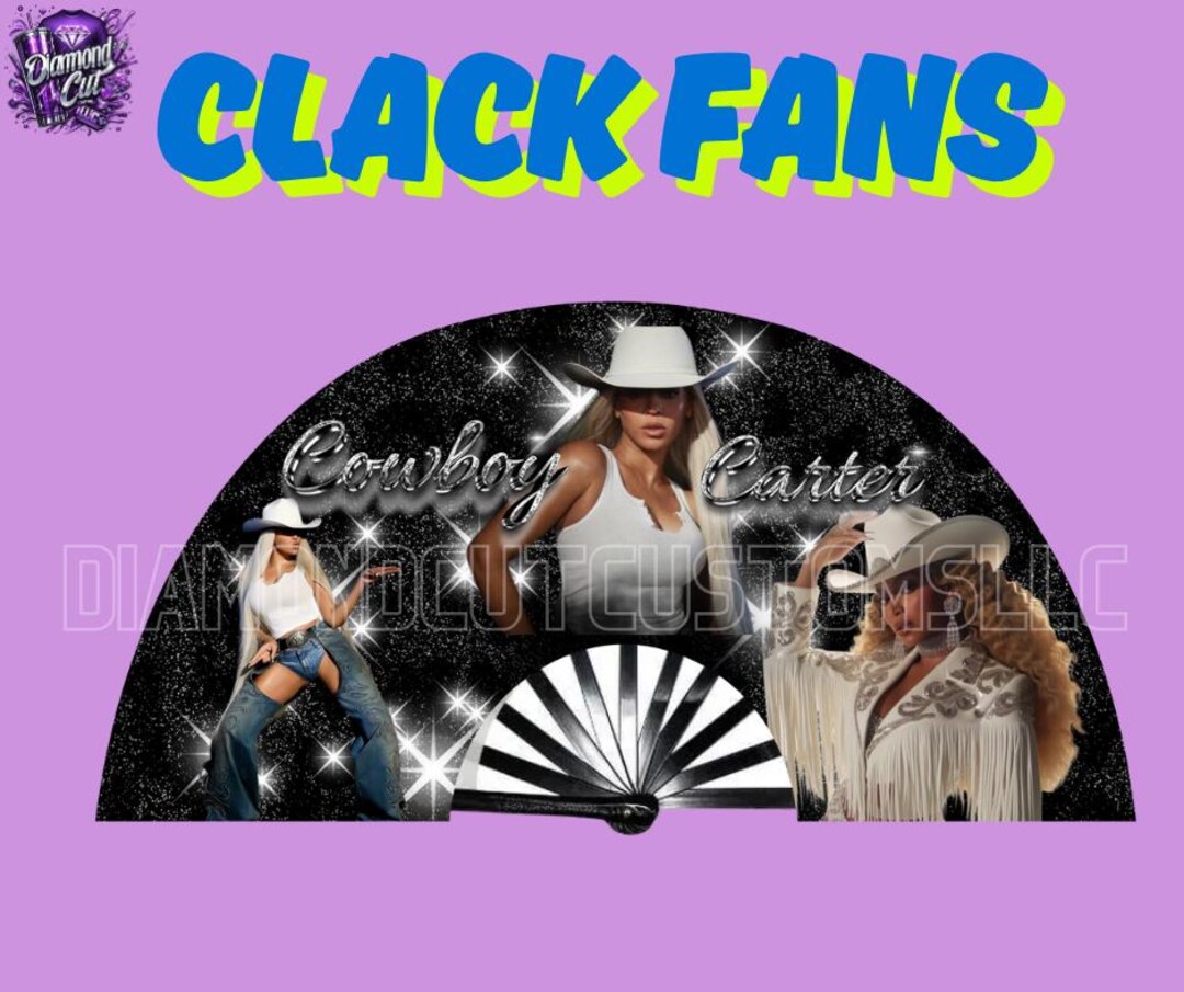 Cowboy Carter Clack Fans - Etsy