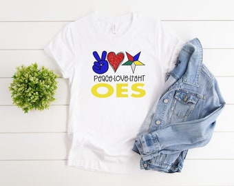 Oes-order of the Eastern Star T-shirts Unisex T-shirt - Etsy