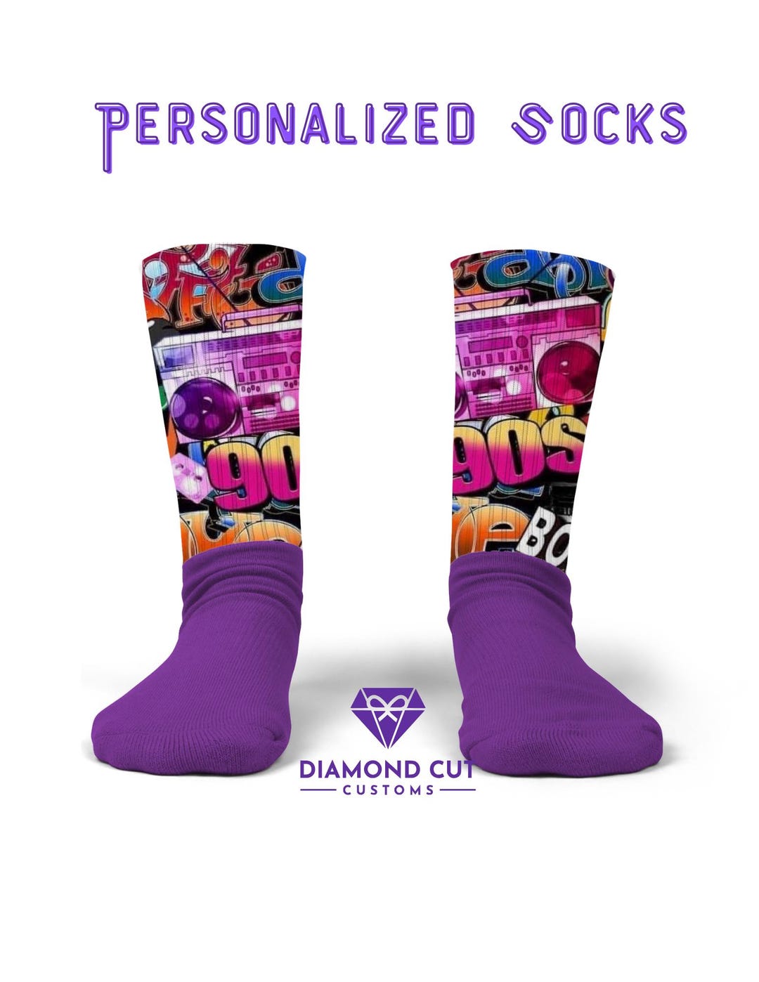 Hip Hop/90's Socks - Etsy