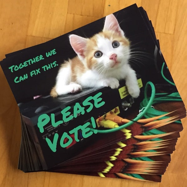 Postcards to Voters - Etsy