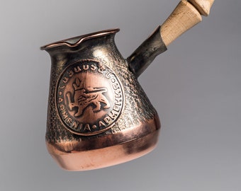 Copper Coffee Pot Maker Jazzve Cezve Ibrik Armenia Jezve | Etsy