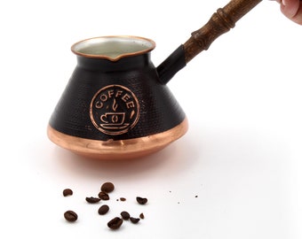 Copper Coffee Pot Maker Jazzve Cezve Ibrik Armenia Jezve | Etsy