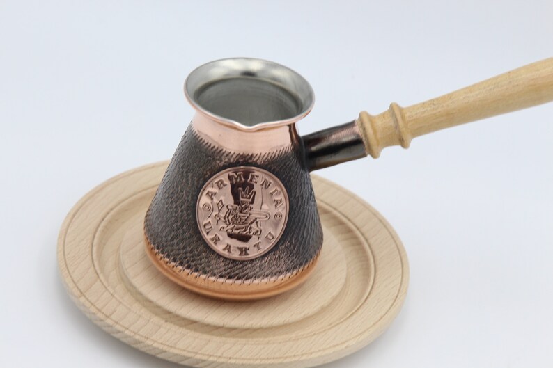 2 Cups 75 Oz Copper Turka Turkish Coffee Pot Maker Cezve - Etsy