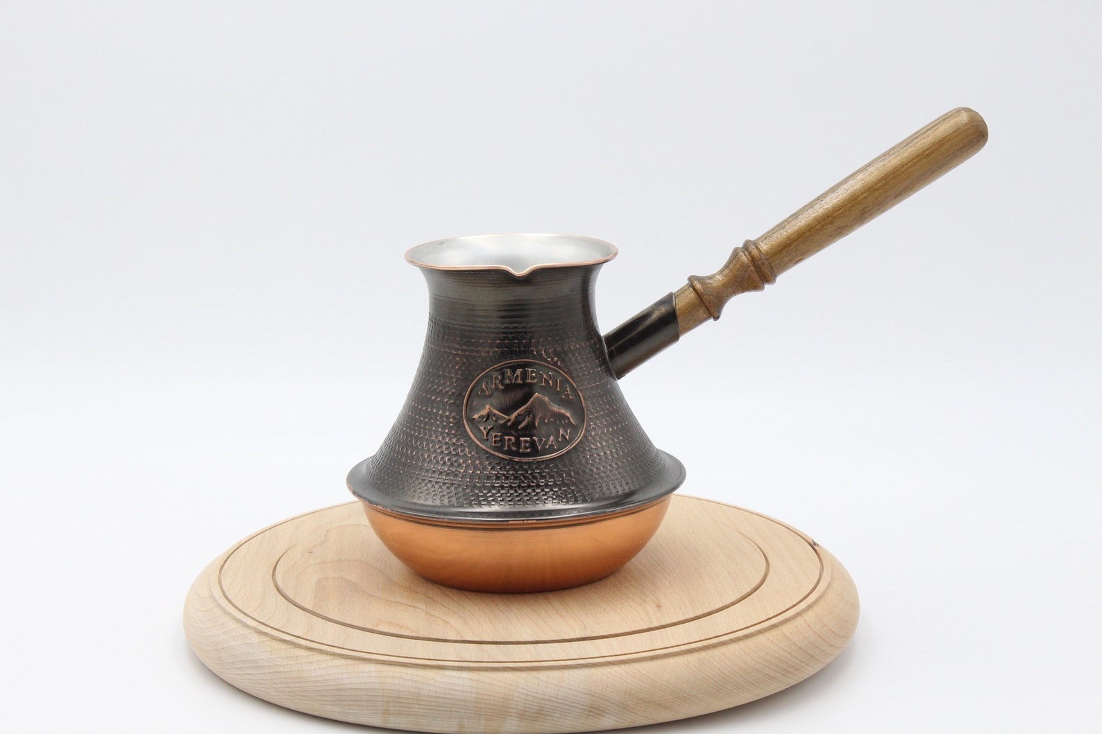 Jezve Copper Turkish Coffee Pot Maker Cezve Ibrik Armenia Jazve ...