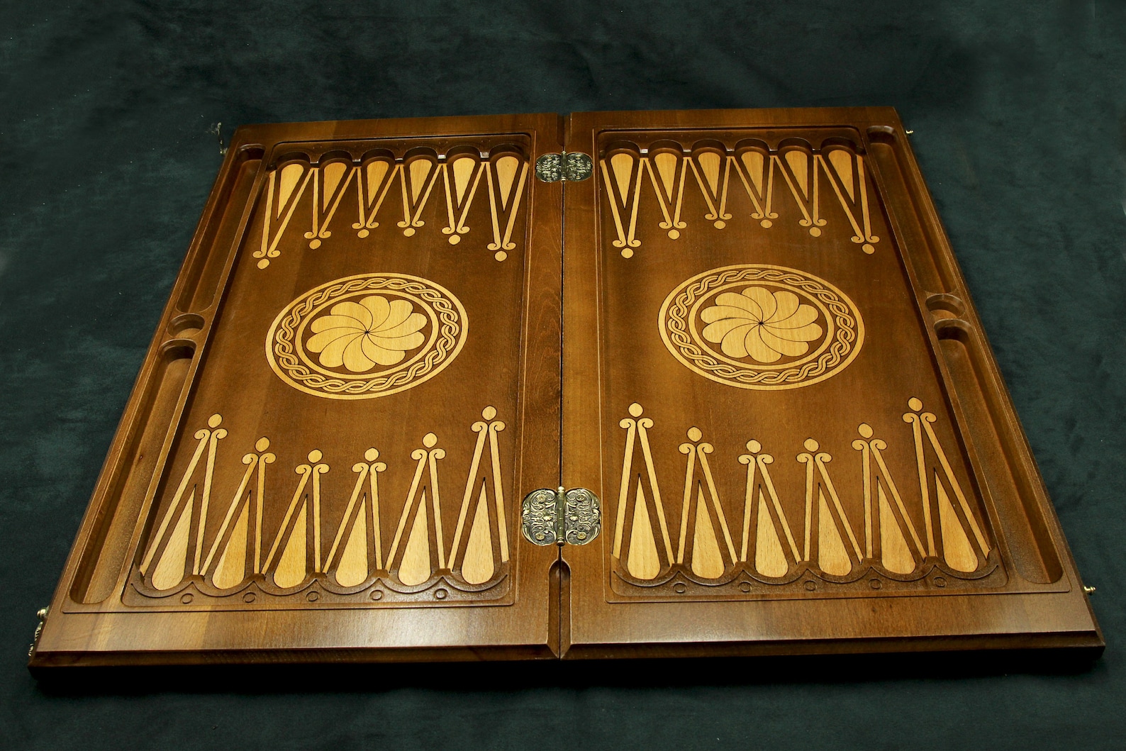 Backgammon set handmade Wooden backgammon board Armenian | Etsy