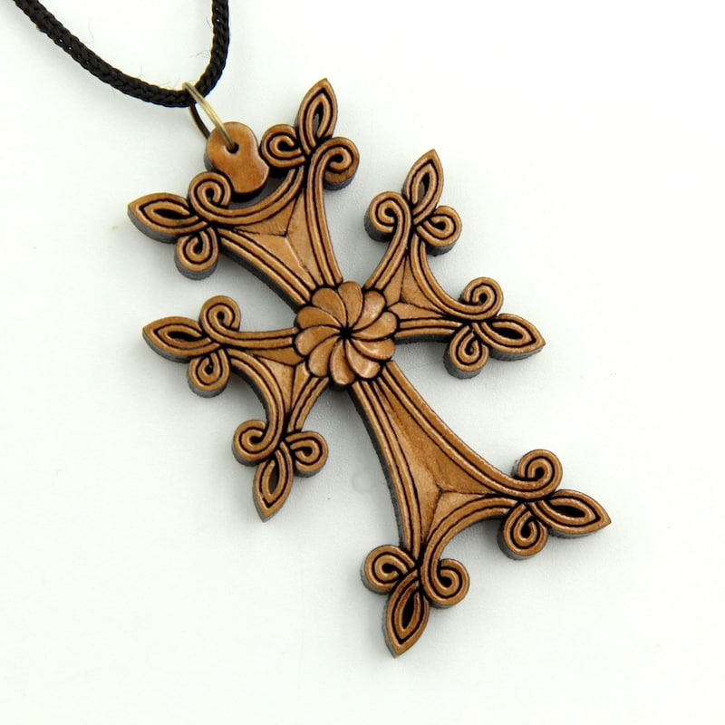 Small Cross Necklace - Etsy