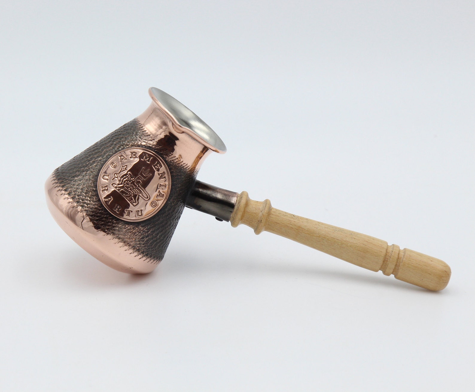 2 Cups 75 Oz Copper Turka Turkish Coffee Pot Maker Cezve | Etsy