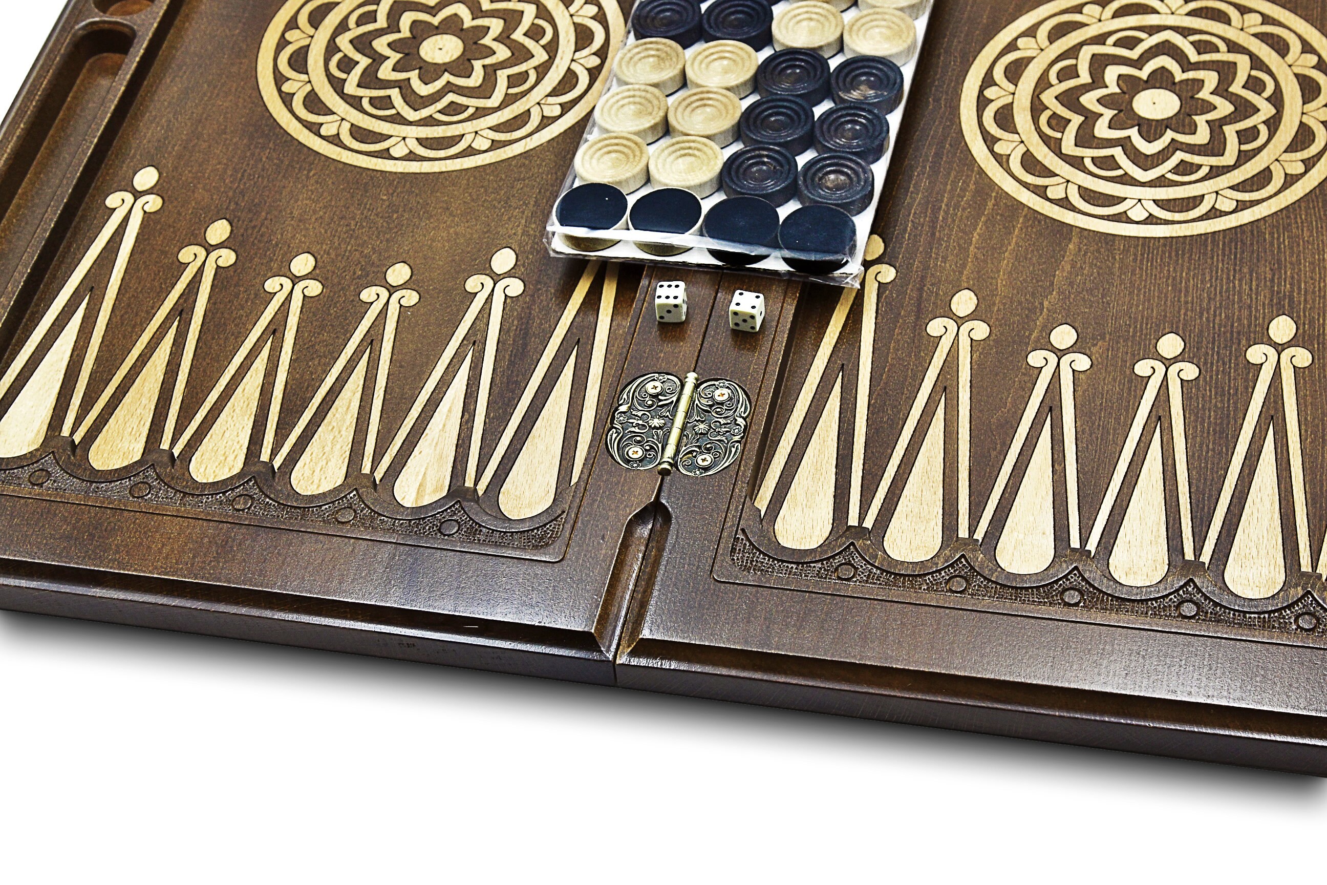 Backgammon Set luxury Board Handmade Wooden Backgammon Board - Etsy