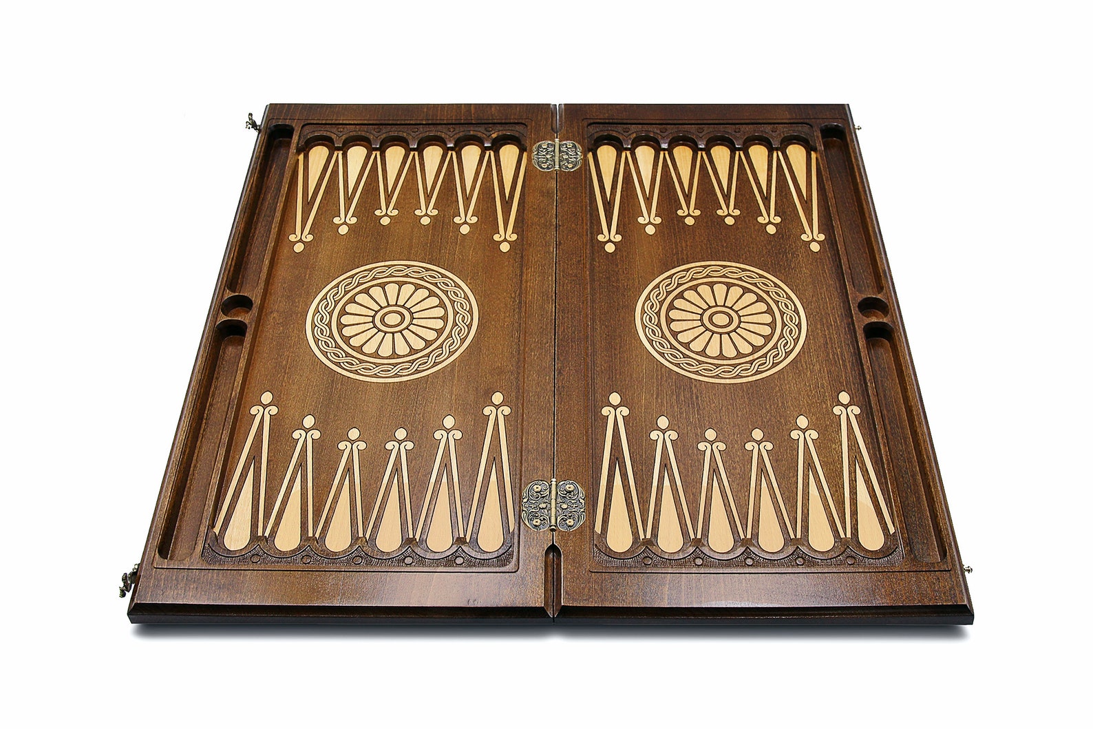 Big Wooden Backgammon Set Luxury Board Handmade Backgammon - Etsy