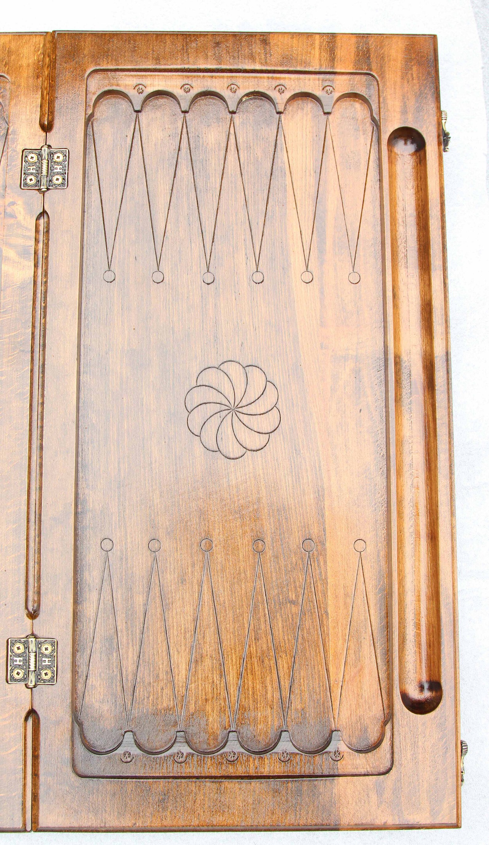 BACKGAMMON big BOARD GAME Armenia Wood Nardi Nardy 60x60 | Etsy