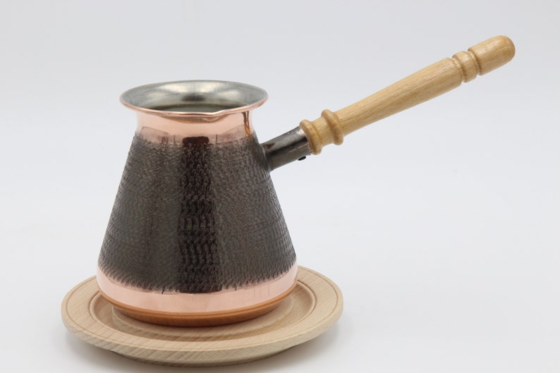 4 Cups 13 Oz Copper Turka Turkish Coffee Pot Maker Cezve Ibrik - Etsy