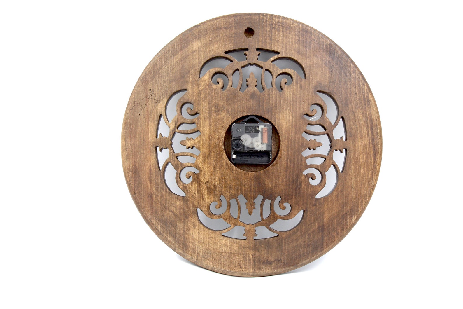 Armenian Handmade Wood Carving Decor Clock for Wall Handwork Decor Art ...