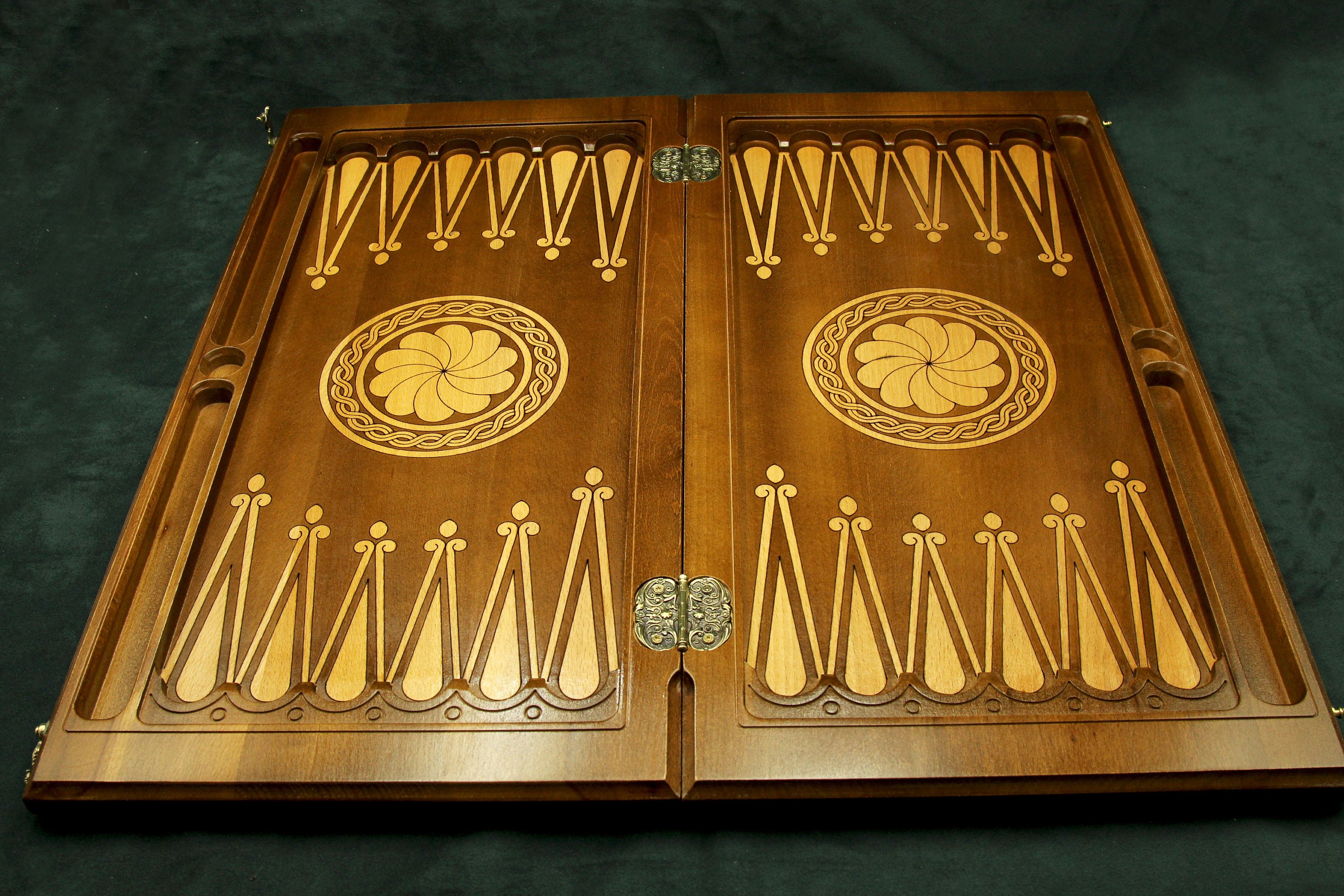 Backgammon set Wooden backgammon Handmade Armenian | Etsy