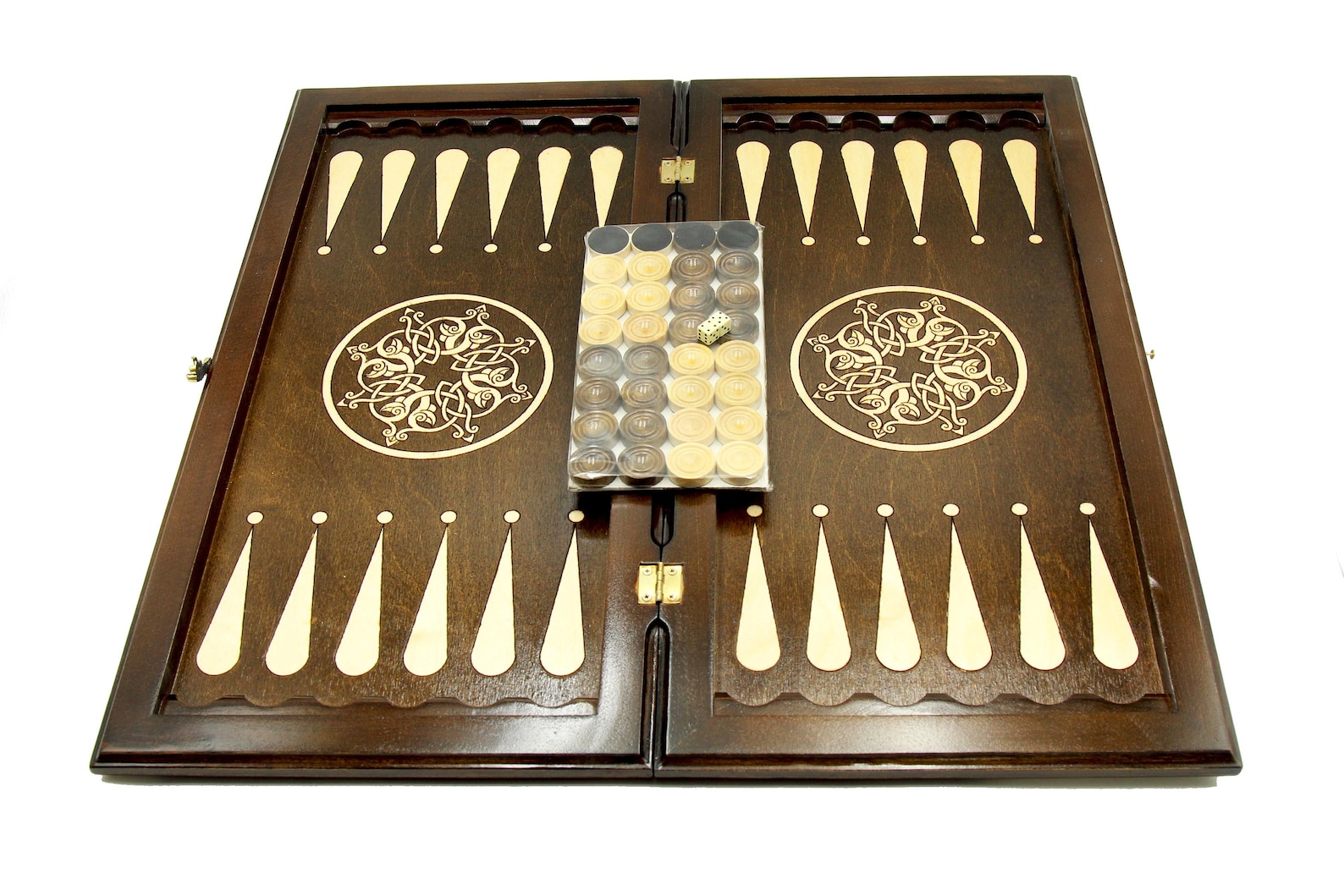 BACKGAMMON SET Wooden Board Game Armenian Nardi Wood Gift - Etsy
