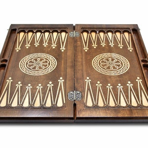 Wooden Backgammon Set -luxury Board Handmade Backgammon Board Armenian ...