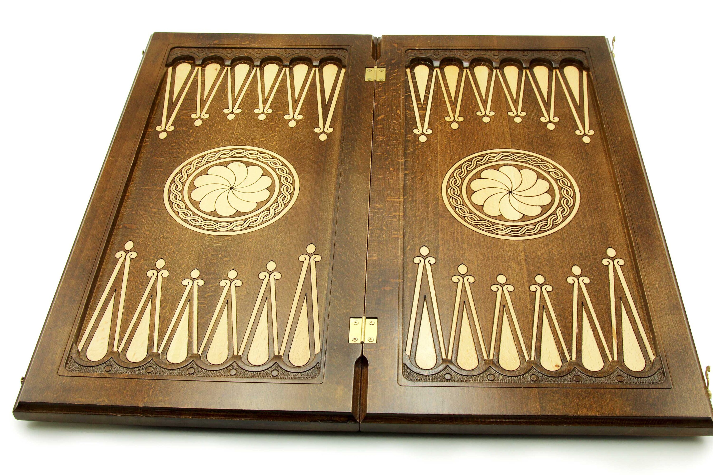 Backgammon Aus Holz Handarbeit